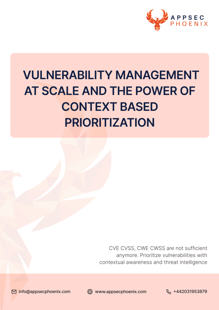 Whitepaper Prioritizing vulnerabilities in cloud and in software with modern contextualization ...